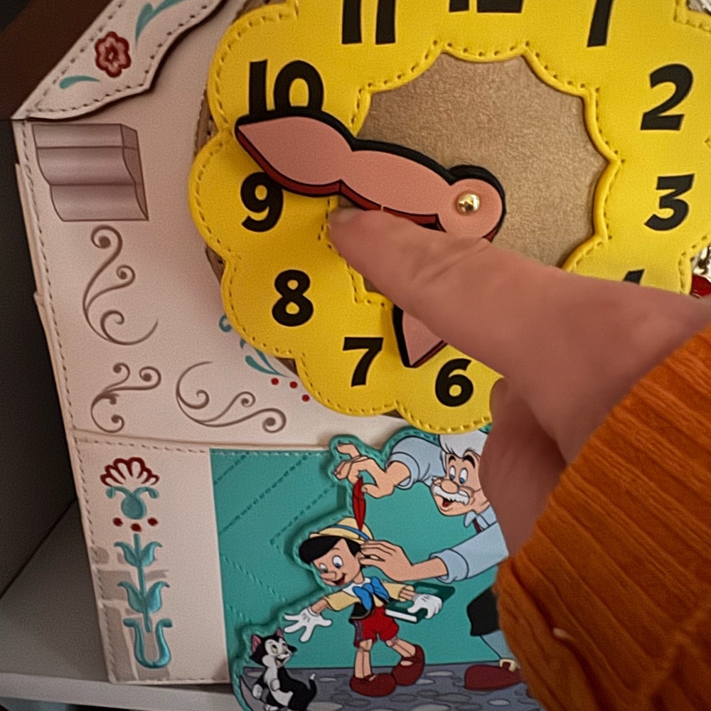 Loungefly Disney Pinocchio Clock Bag Limited Edition … - Gem